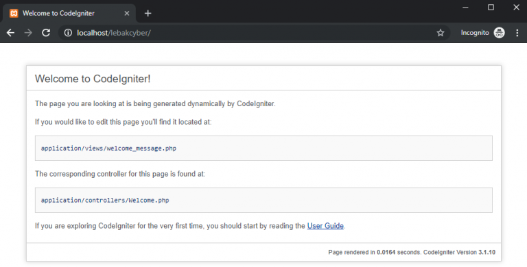 Berkenalan Dengan CodeIgniter - Lebak Cyber
